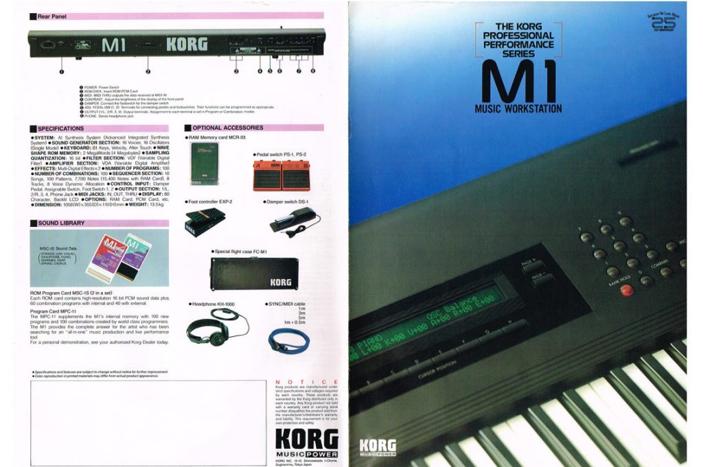 KORG M1 Synthesizer (1988) | Wolf Review