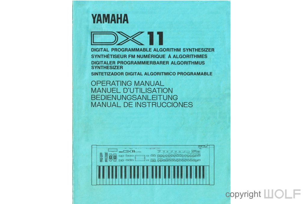 Yamaha DX11 Synthesizer (1987) | Wolf Review