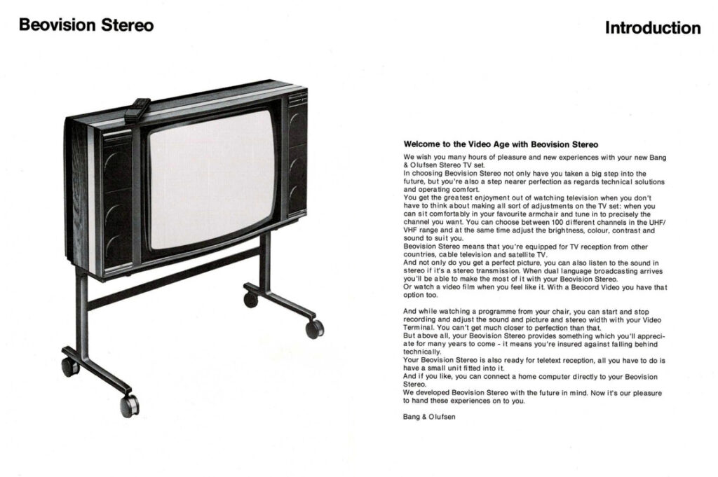 Bang & Olufsen Beovision Stereo TV 8902 (1984- 1987) | Wolf Review