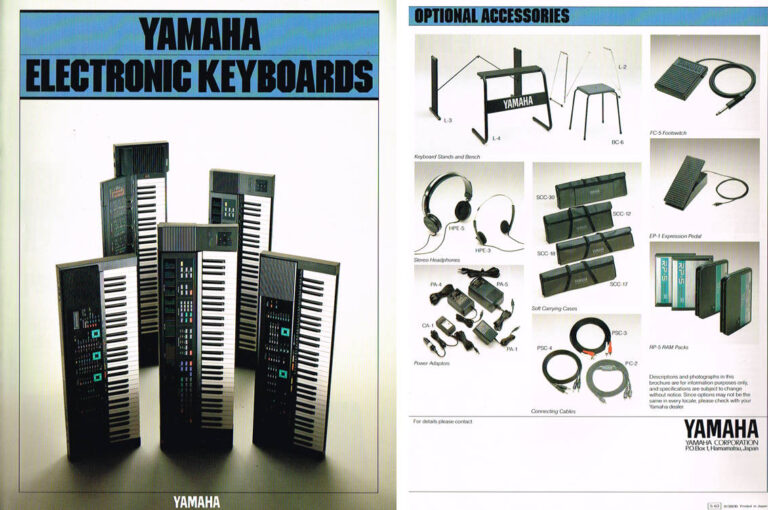 Yamaha Portatone PSR-6300 Keyboard (1986) | Wolf Review
