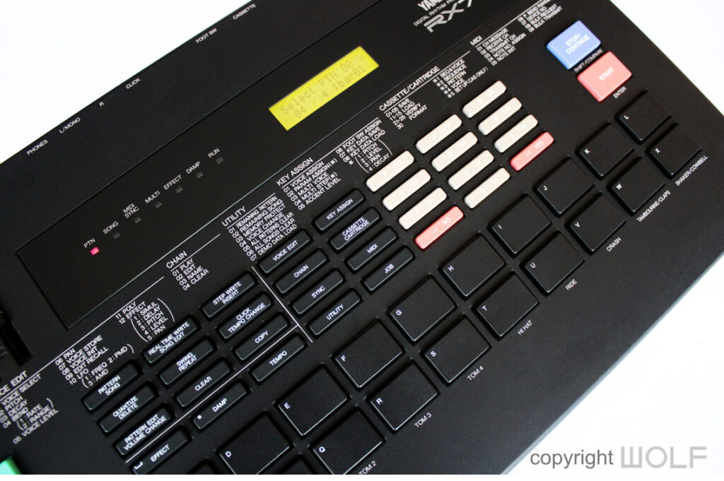 Yamaha RX7 Digital Rhythm Programmer (1987) | Wolf Review