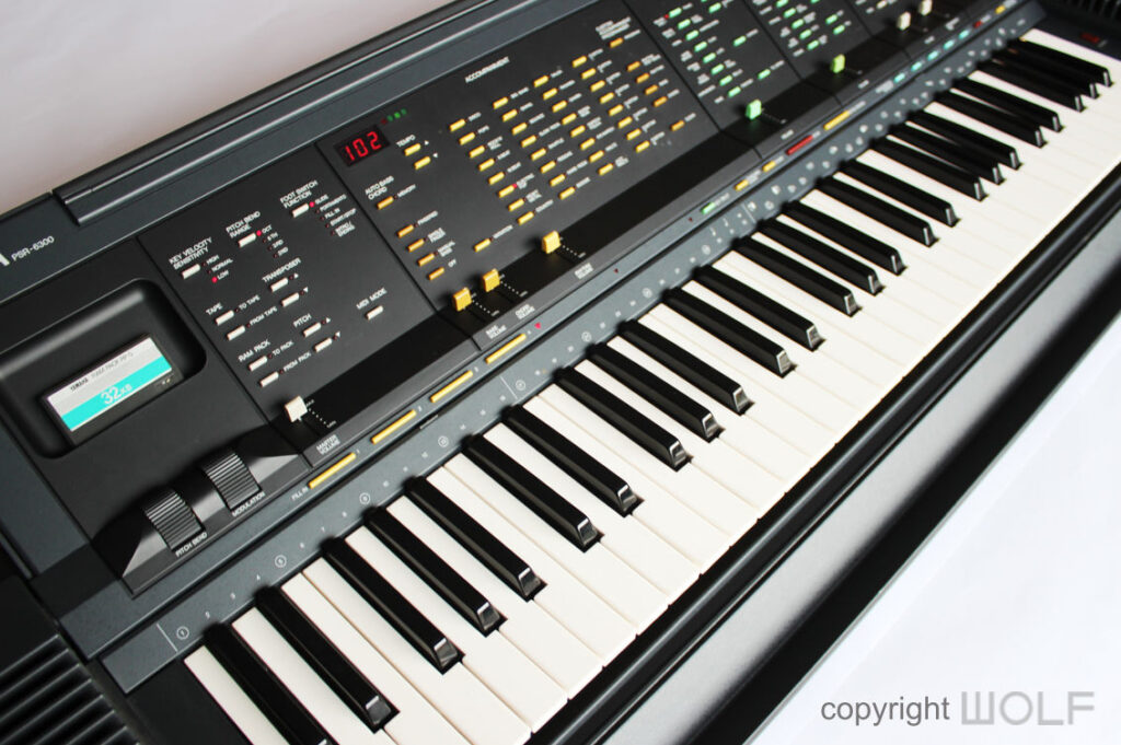 Yamaha Portatone PSR-6300 Keyboard (1986) | Wolf Review