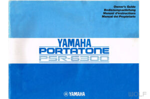 Yamaha Portatone PSR-6300 Keyboard (1986) | Wolf Review
