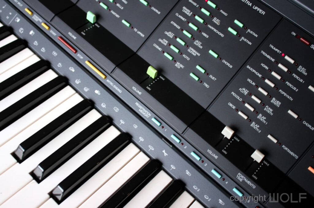 Yamaha Portatone PSR-6300 Keyboard (1986) | Wolf Review