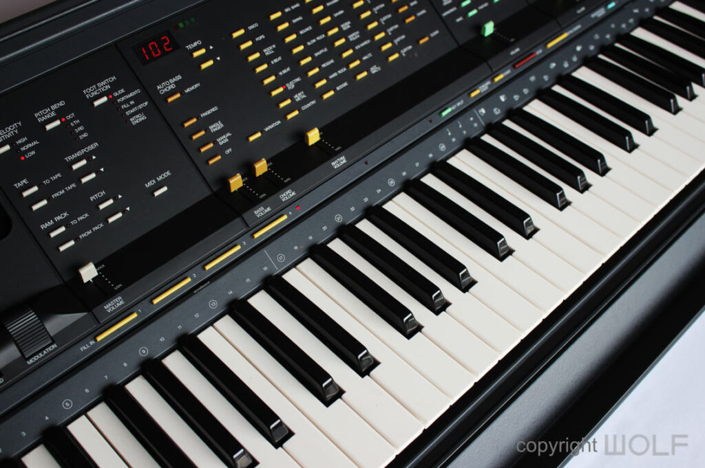 Yamaha Portatone PSR-6300 Keyboard (1986) | Wolf Review