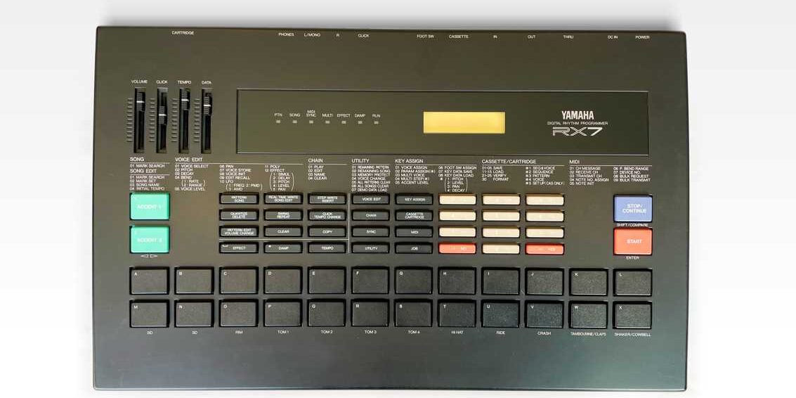 Yamaha RX7 Digital Rhythm Programmer (1987) | Wolf Review