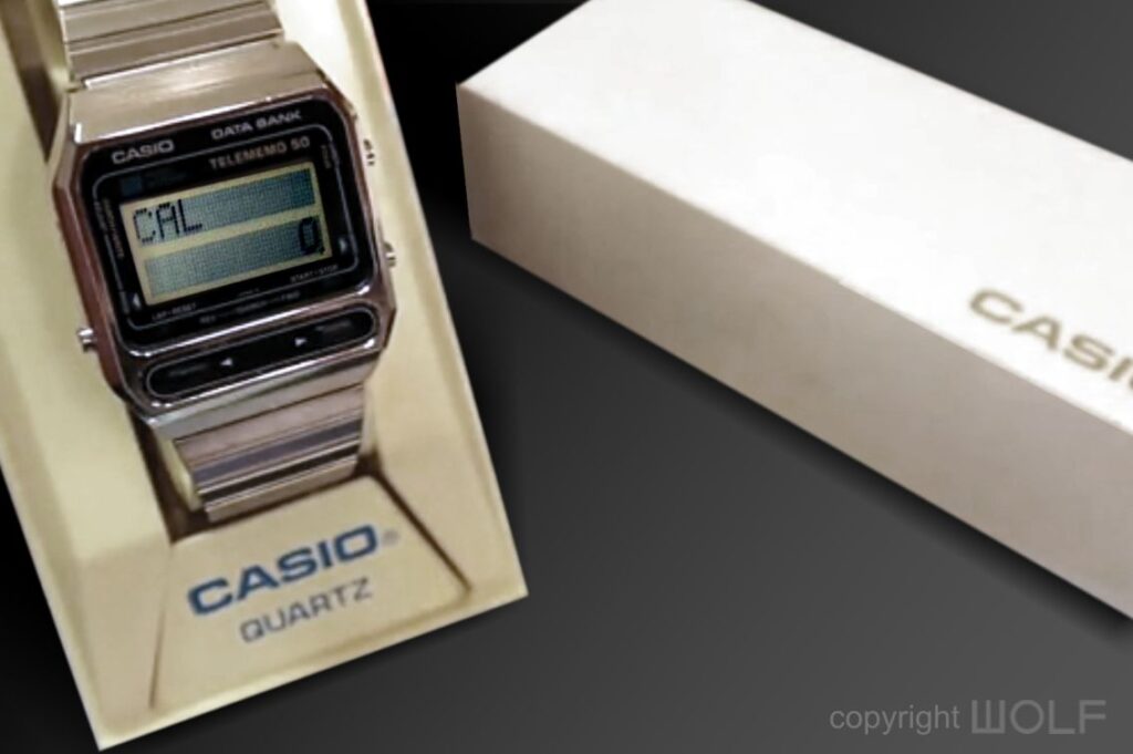 Casio DB-1000 Touch screen data watch (1984) | Wolf Review