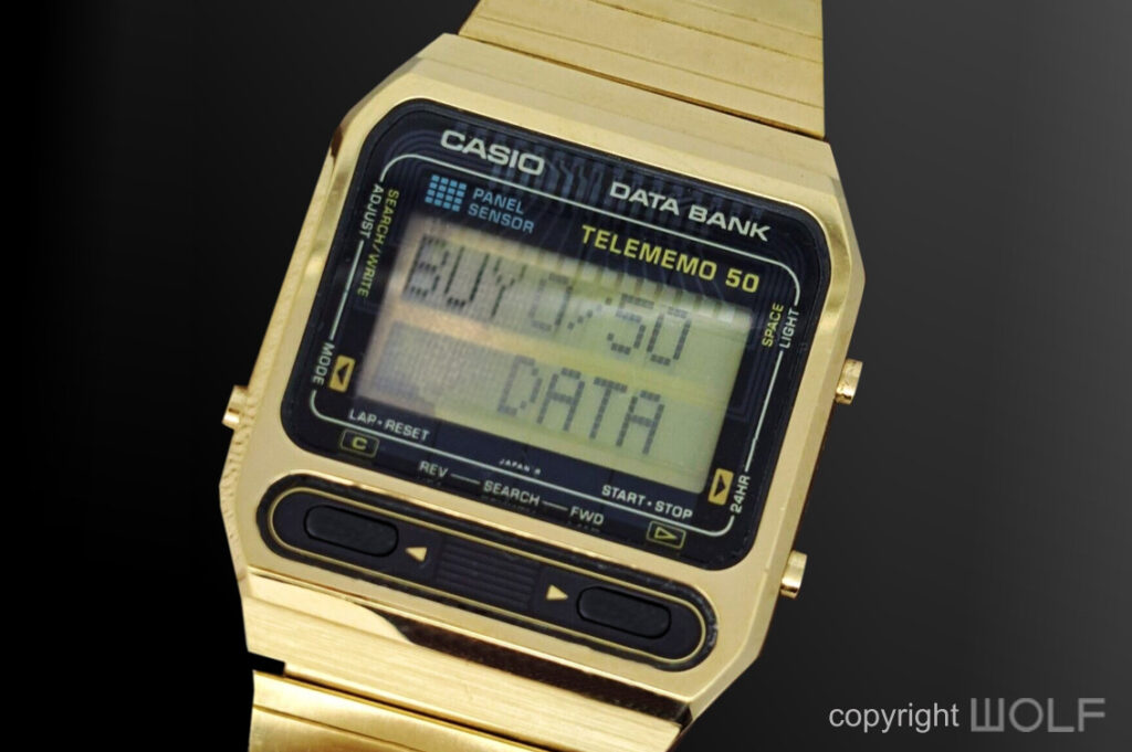 Casio DB-1000 Touch screen data watch (1984) | Wolf Review