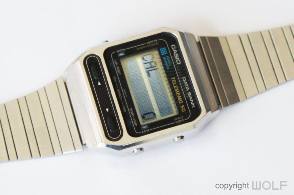 Casio DB-1000 Touch screen data watch (1984) | Wolf Review